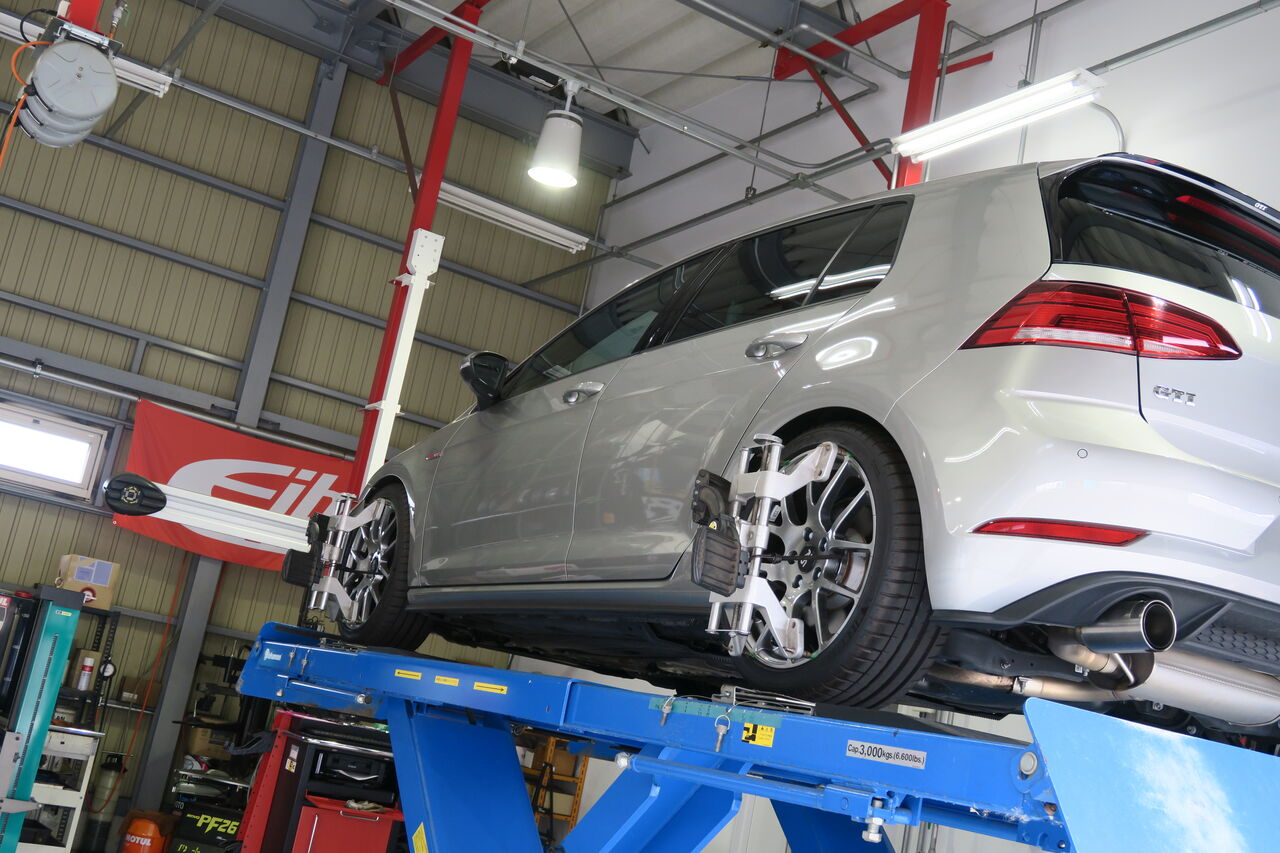 イシカワエンジニアリング スタッフブログ:VW GOLF7.5 GTI × KW V2 COMFORT