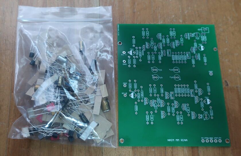 本日の着弾品20240422 Phono EQ Amp Kit（NAIM MM RIAA Clone） : IIIkun_15のオーディオ戯言blog
