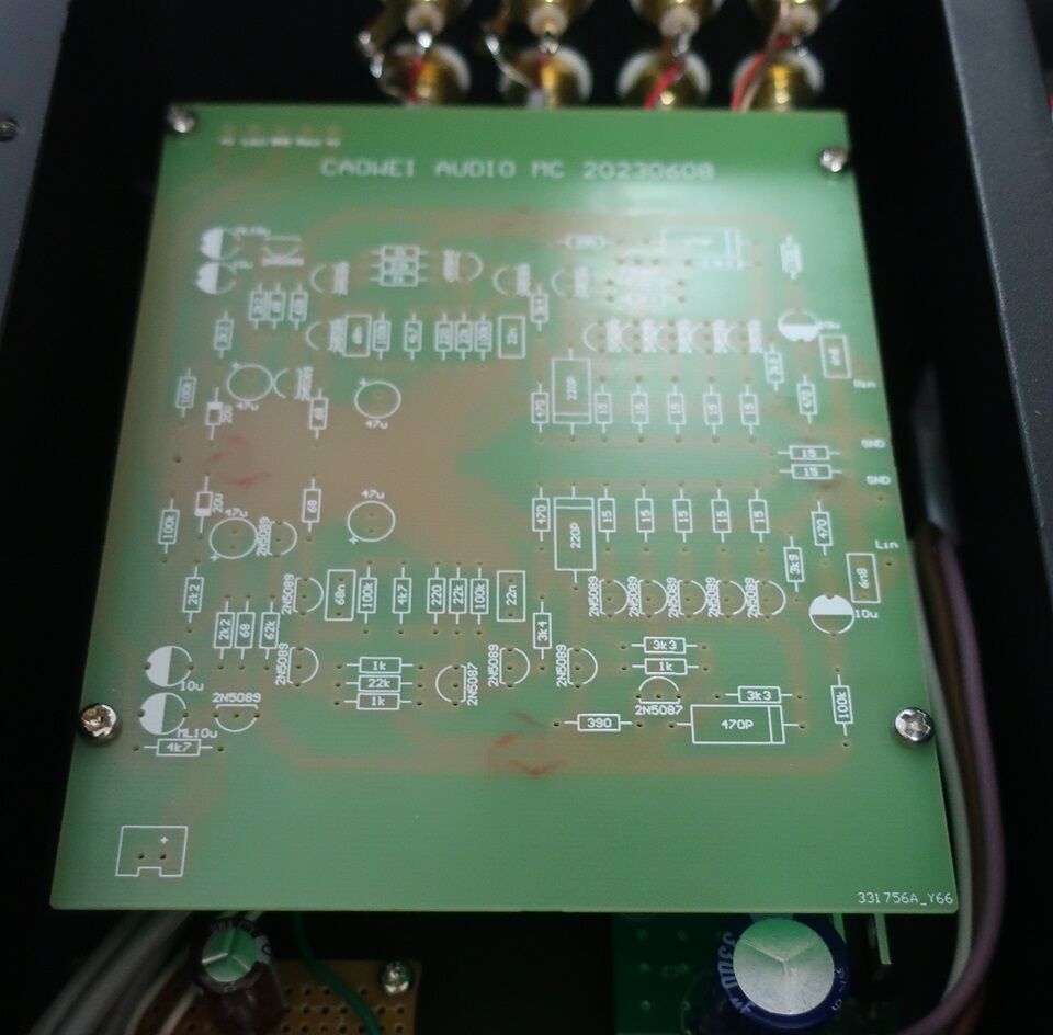 NAIM MC RIAA Clone （2） アンプ組込 : IIIkun_15のオーディオ戯言blog