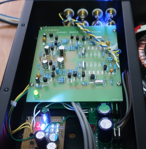 NAIM MC RIAA Clone （2） アンプ組込 : IIIkun_15のオーディオ戯言blog