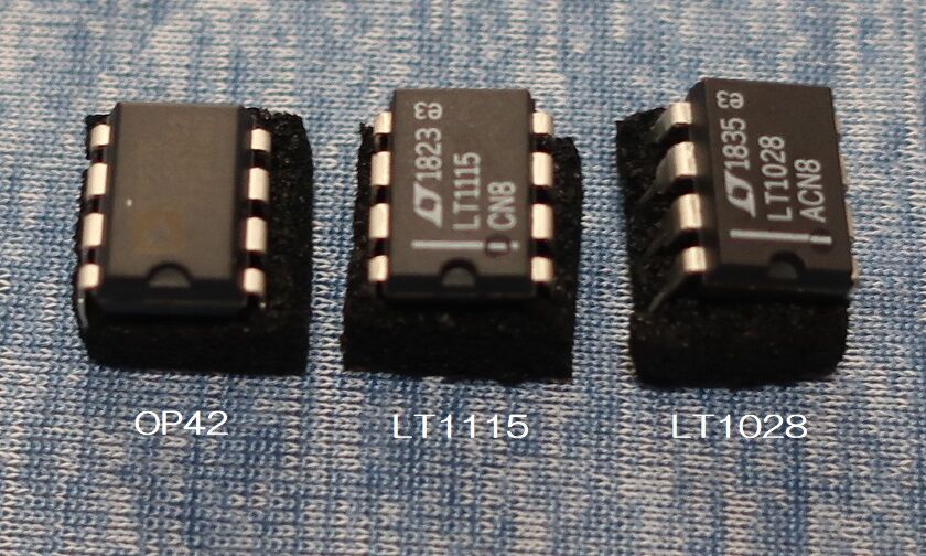Nobsound GFJ041H その7 OP-Amp交換3 LT1028 : IIIkun_15のオーディオ戯言blog