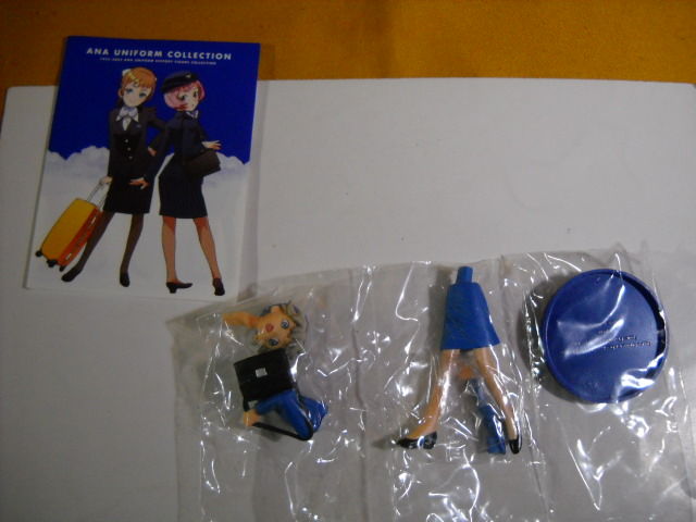 郷愁模型店 異次元航法堂 : 2019年3月の出品物から ANA ユニフォームコレクション！1958 2nd 西E田/宮川武 超破格価 海洋堂 全日空商事