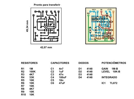 エフェクター回路図まとめ : 【回路図】BOSS/OD-1 OverDrive デュアル
