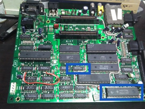 SONYのMSX HB-101(HITBIT MEZZO)のVDP換装 : TMS-RGBのblog