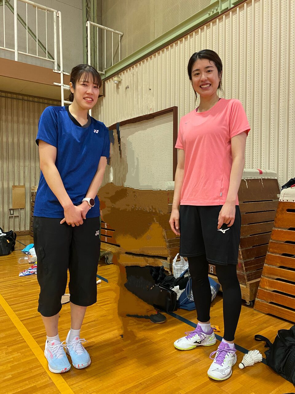 日本代表女子ダブルス 参加 ＞ : 稲毛2小 バドミントン クラブ（千葉市 美浜区 サークル）