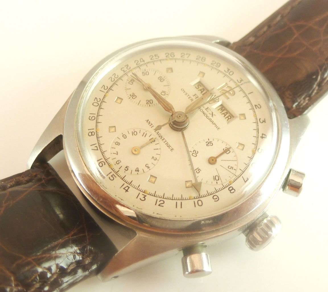 ロレックス価格：トリカレ ref 6036Rare Vintage Rolex 6036 "Jean-Claude Killy ...