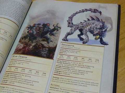 モンスター解説書＆データブック : D&Dで趣味英語 【Infinit Region】