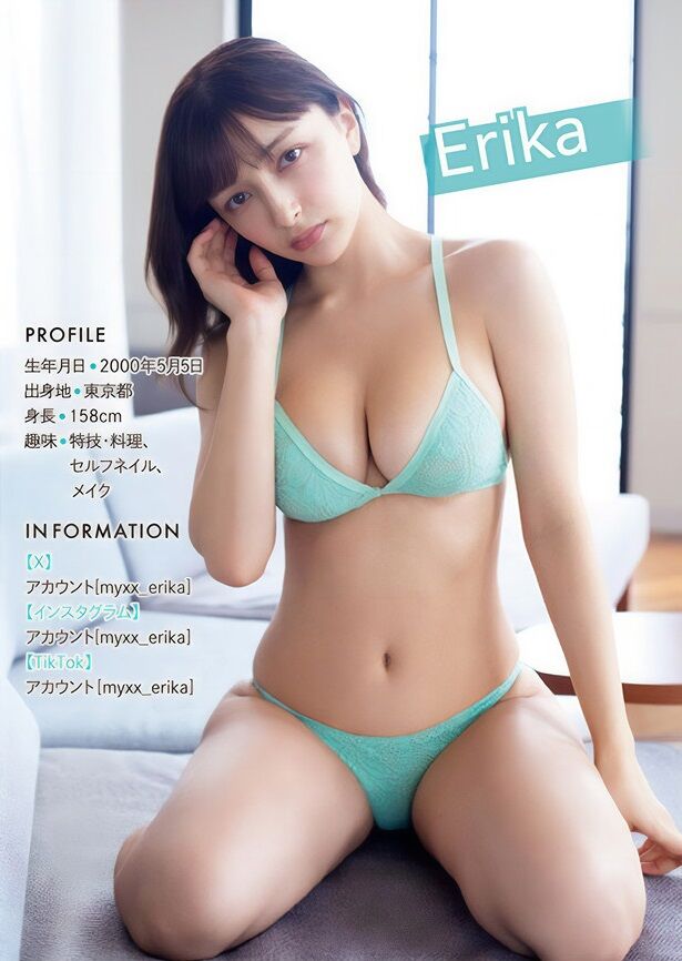 Erika、百瀬まりなちゃん Re:start : グラドルマニア 猿！