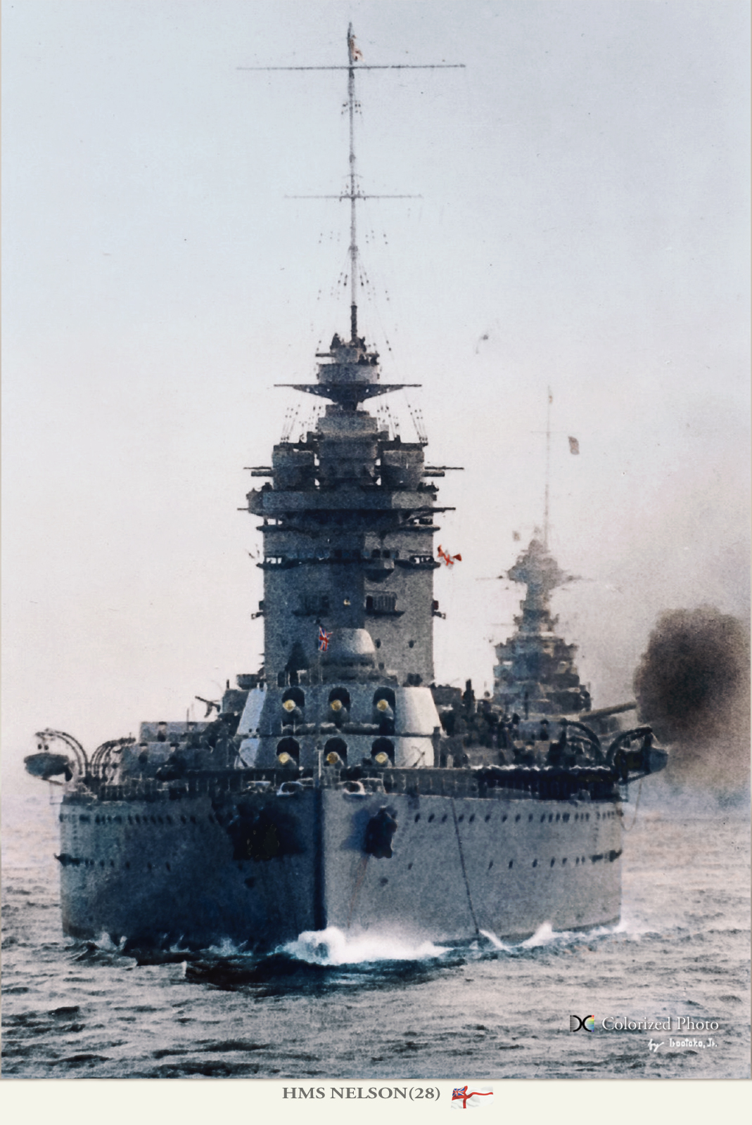 HMS NELSON(28) : MONOCHROME SPECTER