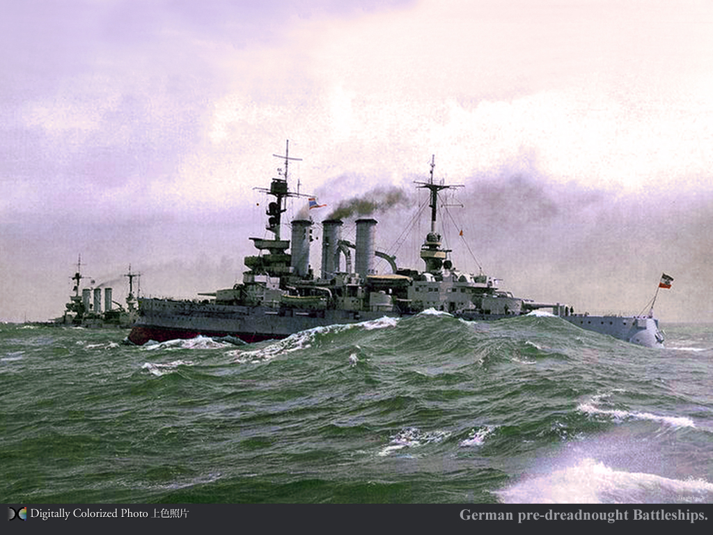 Kaiserliche Marine ～帝政ドイツ海軍 : 艦艇写真のデジタル着彩