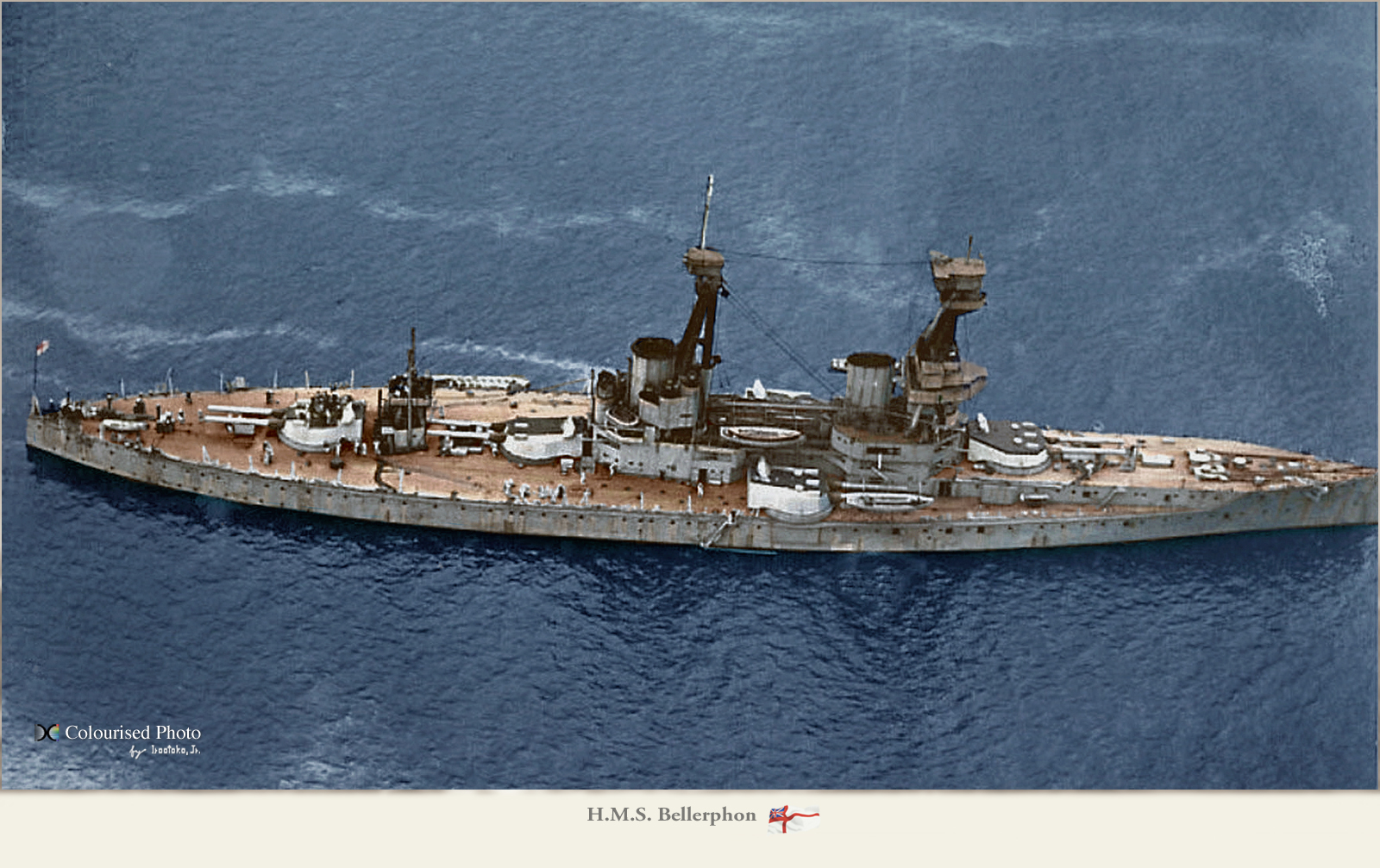 HMS Bellerophon : MONOCHROME SPECTER