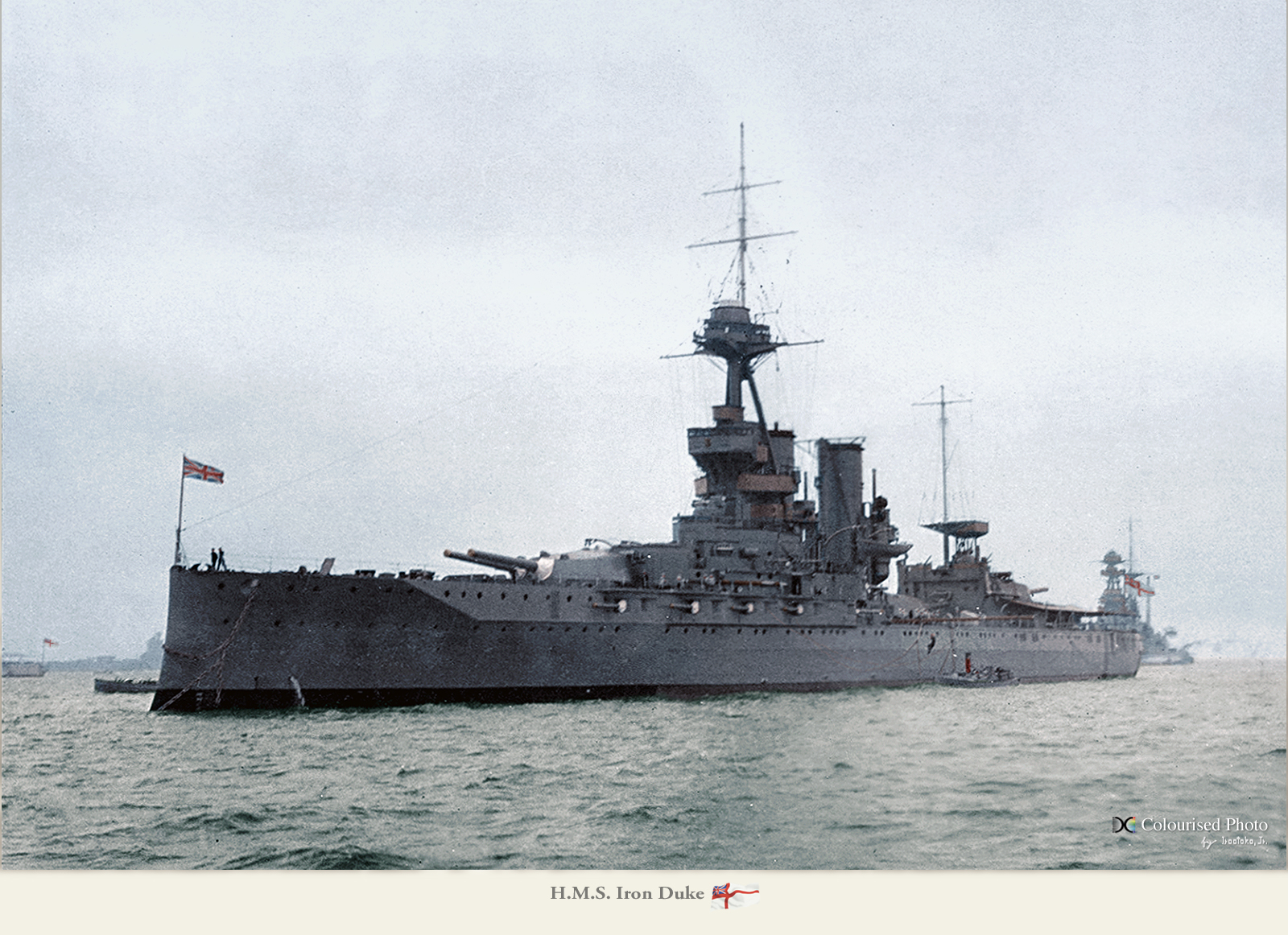 HMS Iron Duke : MONOCHROME SPECTER