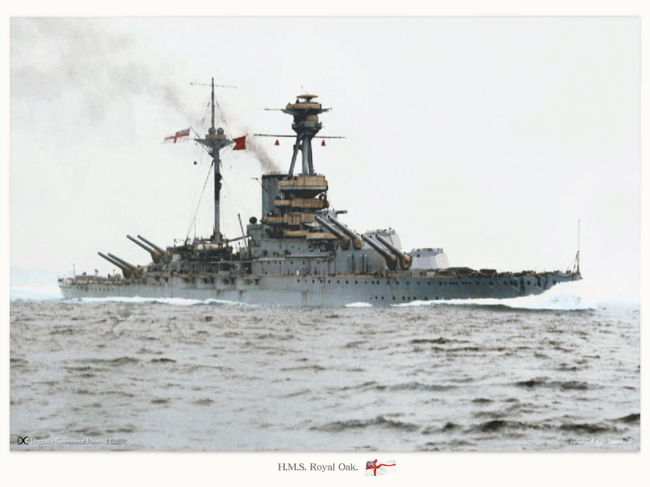 HMS Royal Oak : MONOCHROME SPECTER