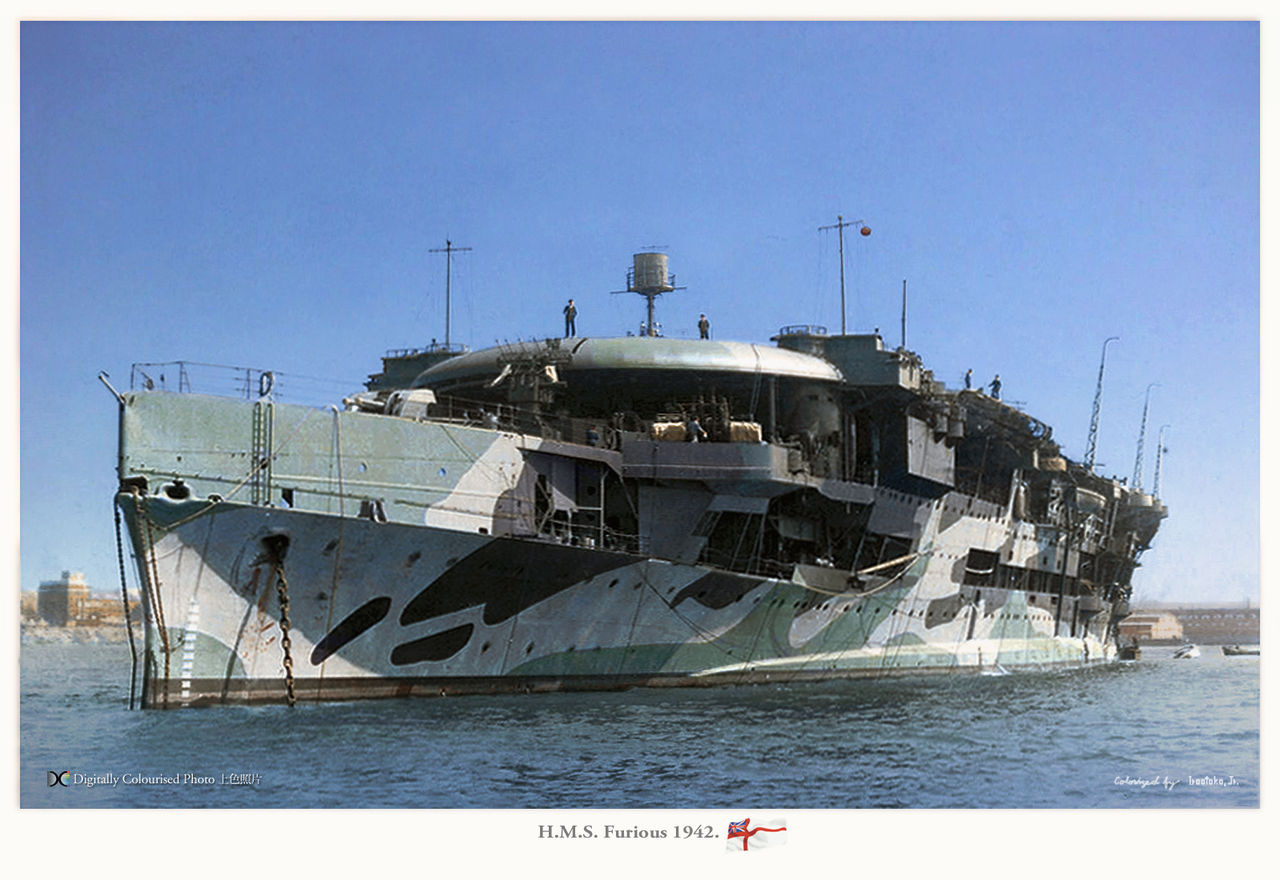 HMS Furious : MONOCHROME SPECTER