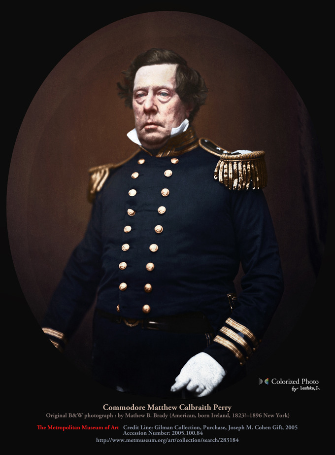 Commodore Matthew Calbraith Perry : MONOCHROME SPECTER