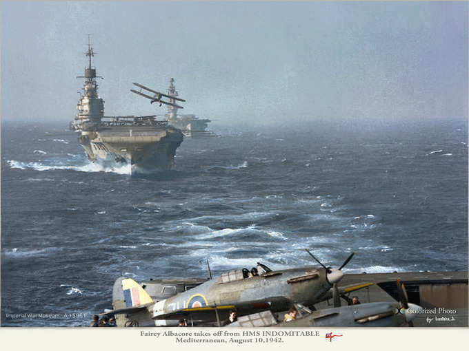 HMS Indomitable 1942 : MONOCHROME SPECTER