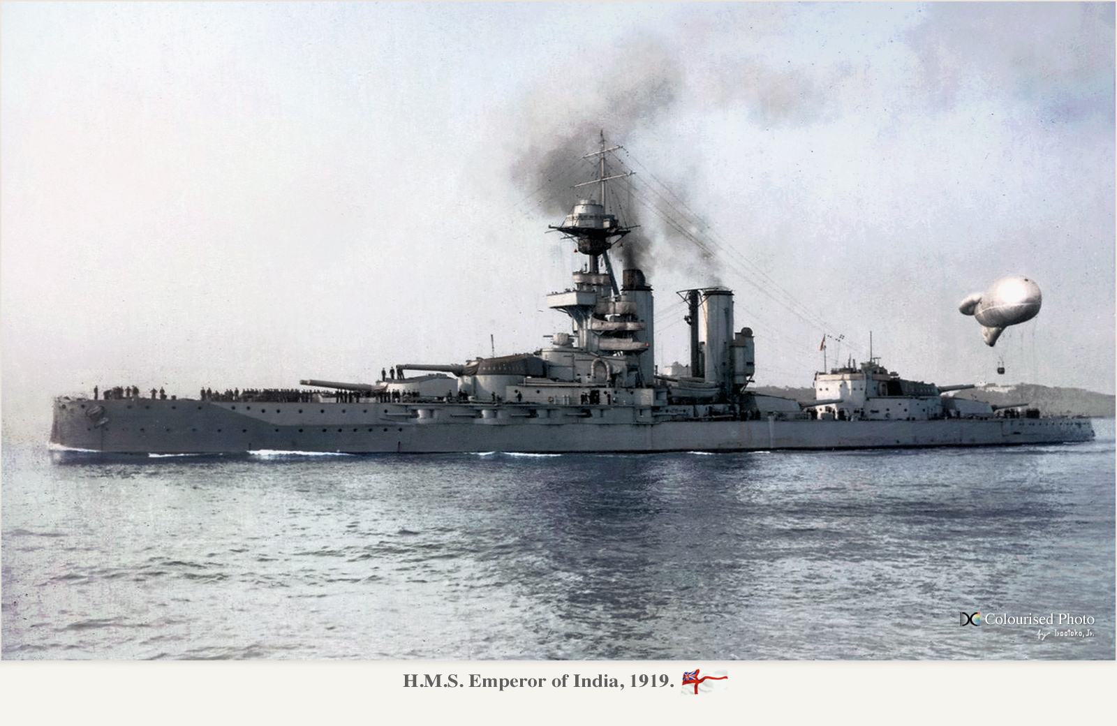 HMS Emperor of India : MONOCHROME SPECTER
