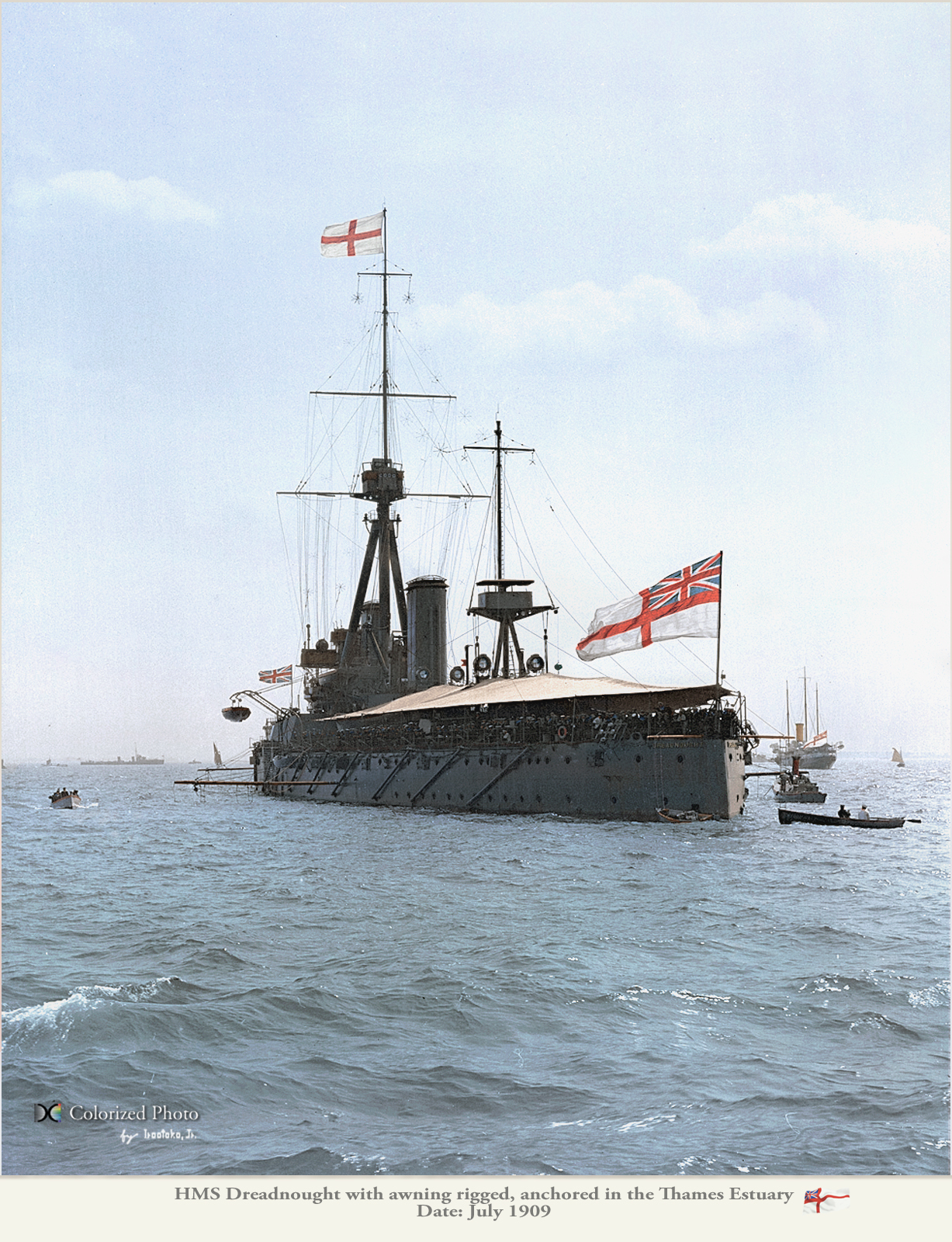 HMS Dreadnought 1909 : MONOCHROME SPECTER