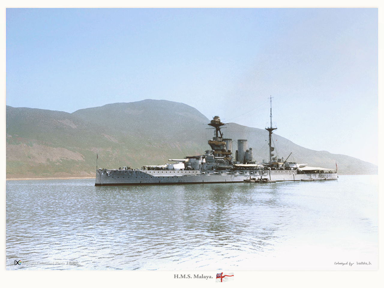 HMS Malaya : MONOCHROME SPECTER