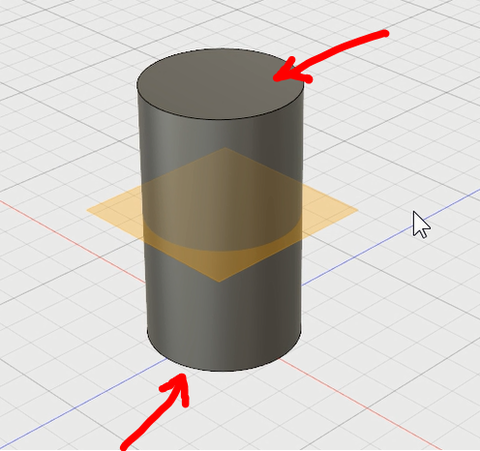 Midplane（ミッドプレーン） : Fusion360 日本語解説