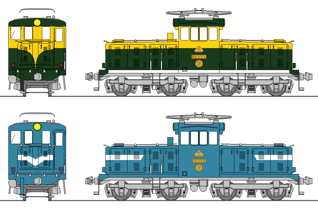 56kumaの趣味日記 : 松尾鉱業鉄道ED25形電気機関車