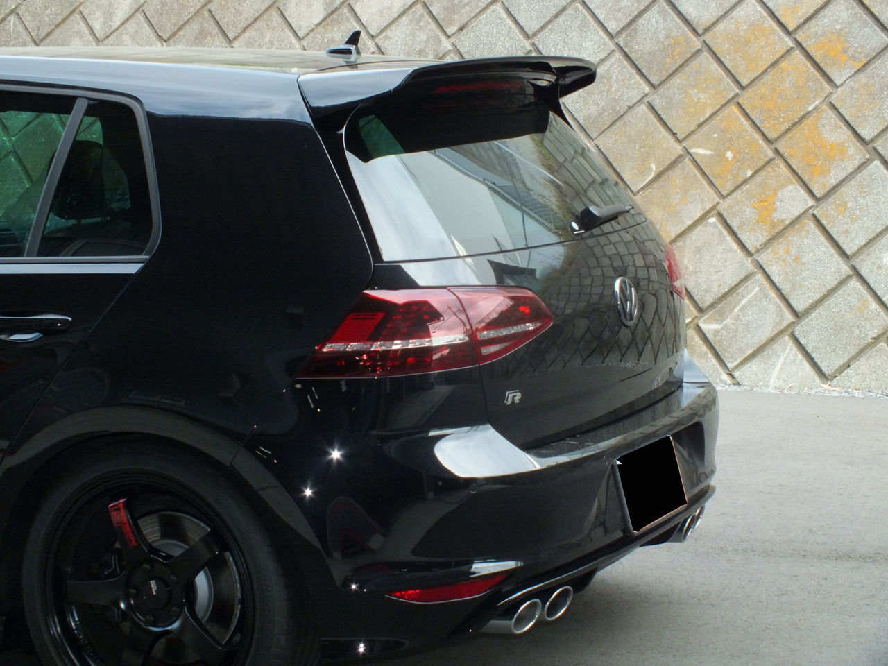 Golf R Rear Wing | VW Vortex - Volkswagen Forum