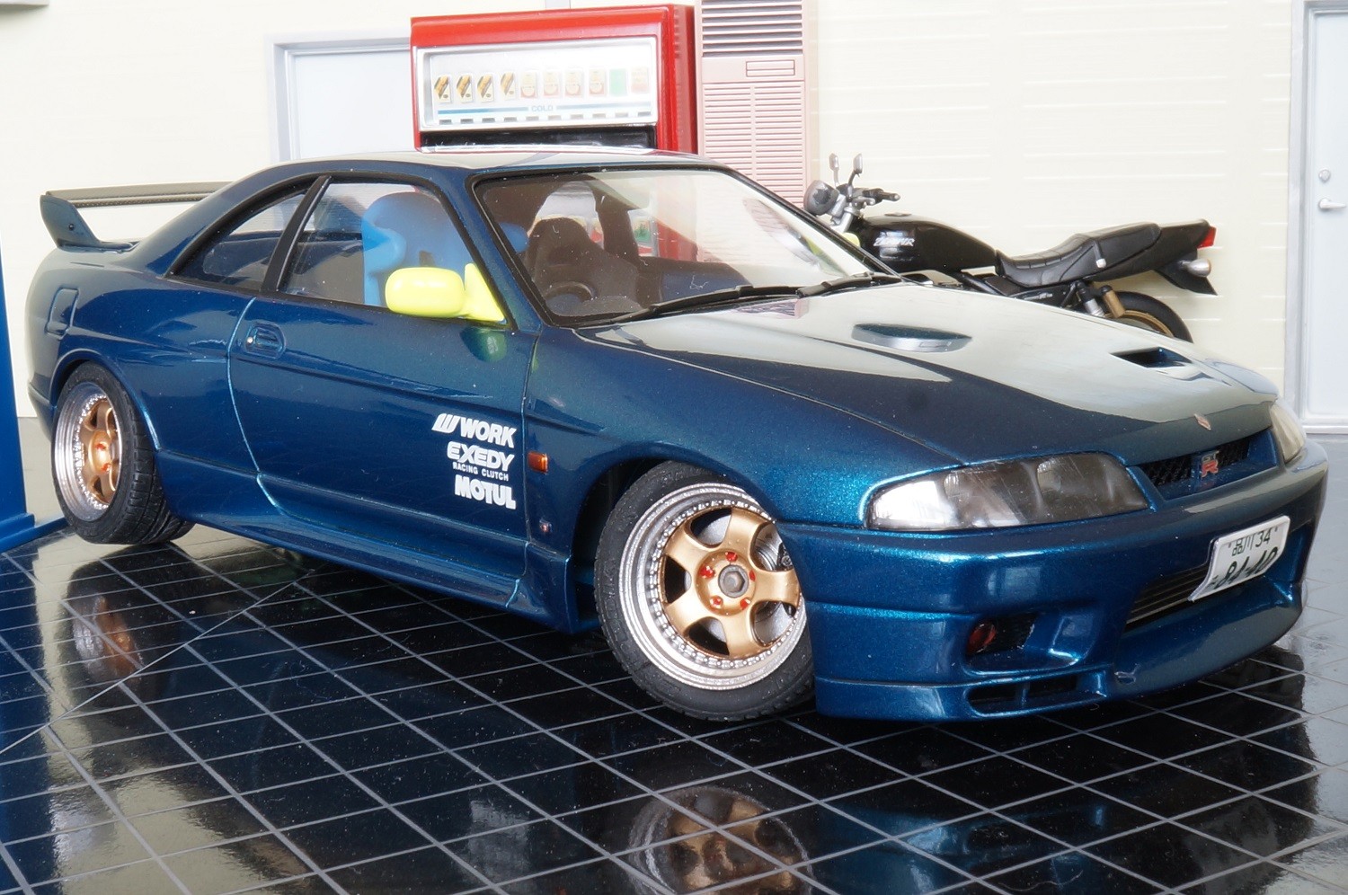 BNR33 スカイライン GT-R V-spec （完成品ガレージ） : BLADEのブログ