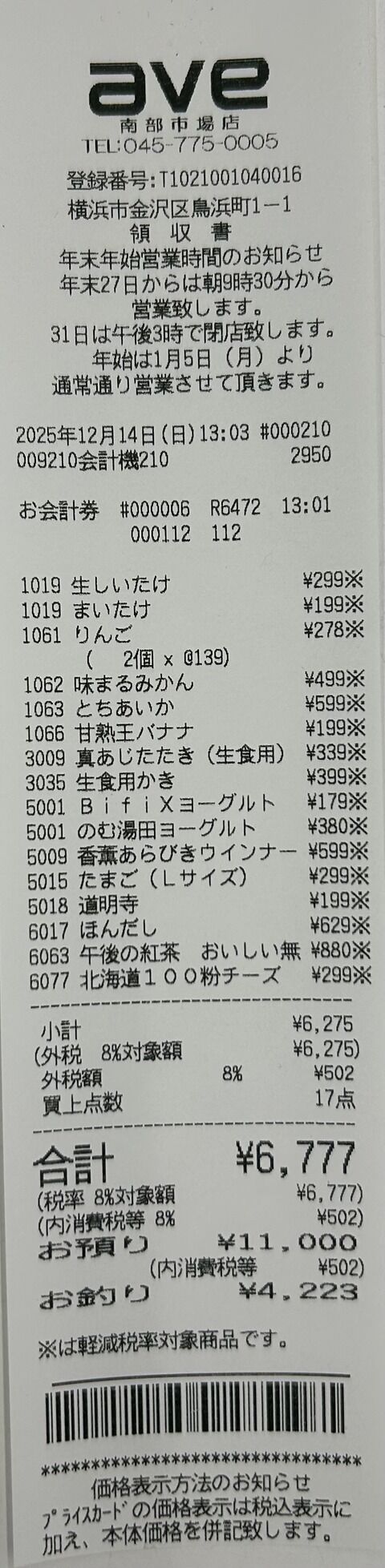 スーパーに買い物に来たワイ「そこそこ買ったな。3000円くらいかな」→結果www : Moe Japan News＠もえじゃぱ