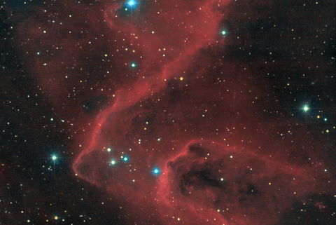 オリオン座Sh2-278(散光星雲) うお座M74 : 岩国の星空と自然のギャラリー