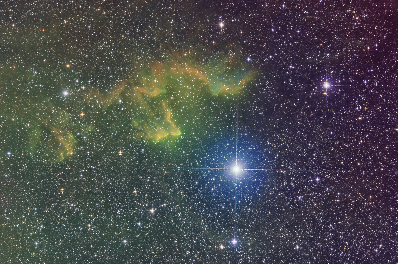 カシオペア座 IC59、63 : 岩国の星空と自然のギャラリー