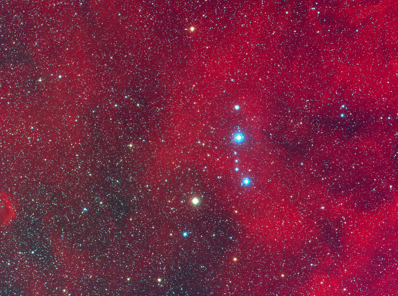NGC2237-9(バラ星雲)とSh2-264(エンゼルフィッシュ)を投稿します : 岩国の星空と自然のギャラリー