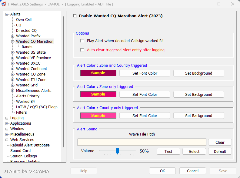 JTAlert 2.60.5、HAMLOG Ver5.37c バージョンアップ : 向島ポンポコ日記