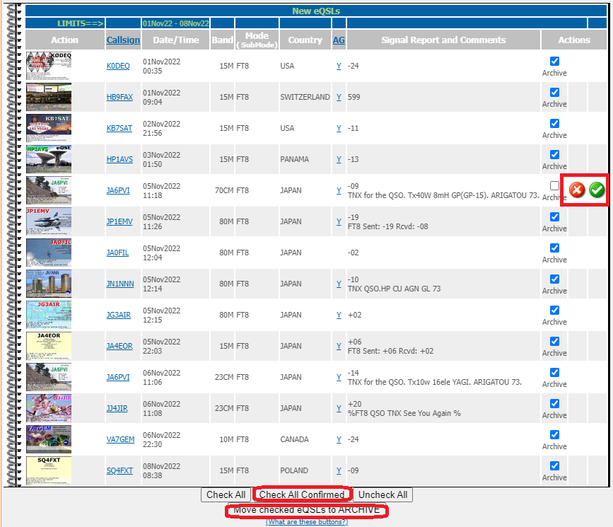 eQSL2ThwによるeQSLコンファーム情報のHAMLOGへの自動記入（改版） : 向島ポンポコ日記