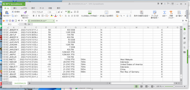 eQSL.ccからADIFをダウンロードしてHAMLOGに追加する方法 : 向島ポンポコ日記