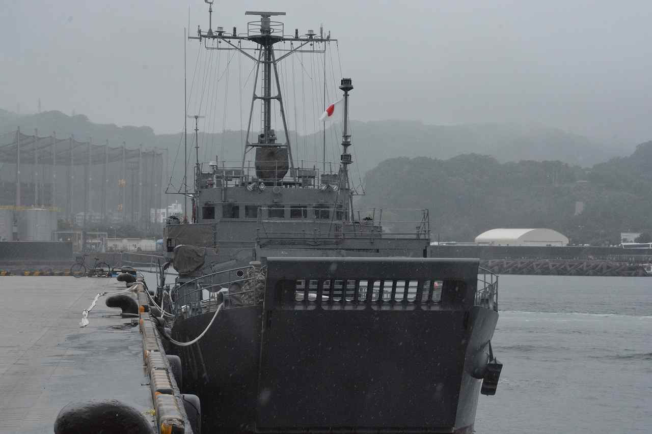 鹿児島北埠頭に輸送艇1号 : ja6jswkojのblog