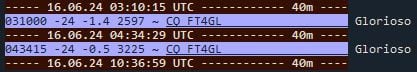 JA6VQAのblog : 今朝も40mFT8 FT4GL
