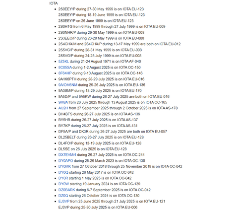 西の果てから「じゃぱ～ん」を叫ぶ : Loging Software IOTA item by DX4WIN etc.