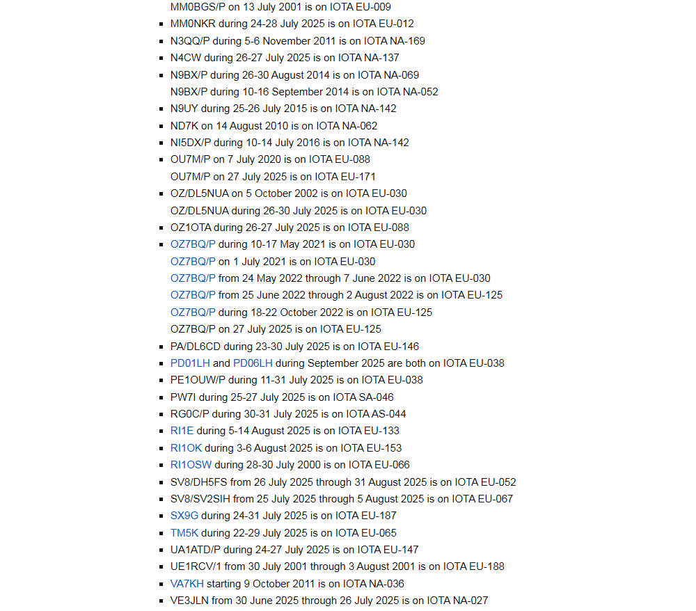 西の果てから「じゃぱ～ん」を叫ぶ : Loging Software IOTA item by DX4WIN etc.