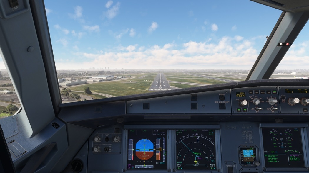 フライトログ No.509 大から小まで CYUL-CYYZ : 世界旅行計画in仮想空間