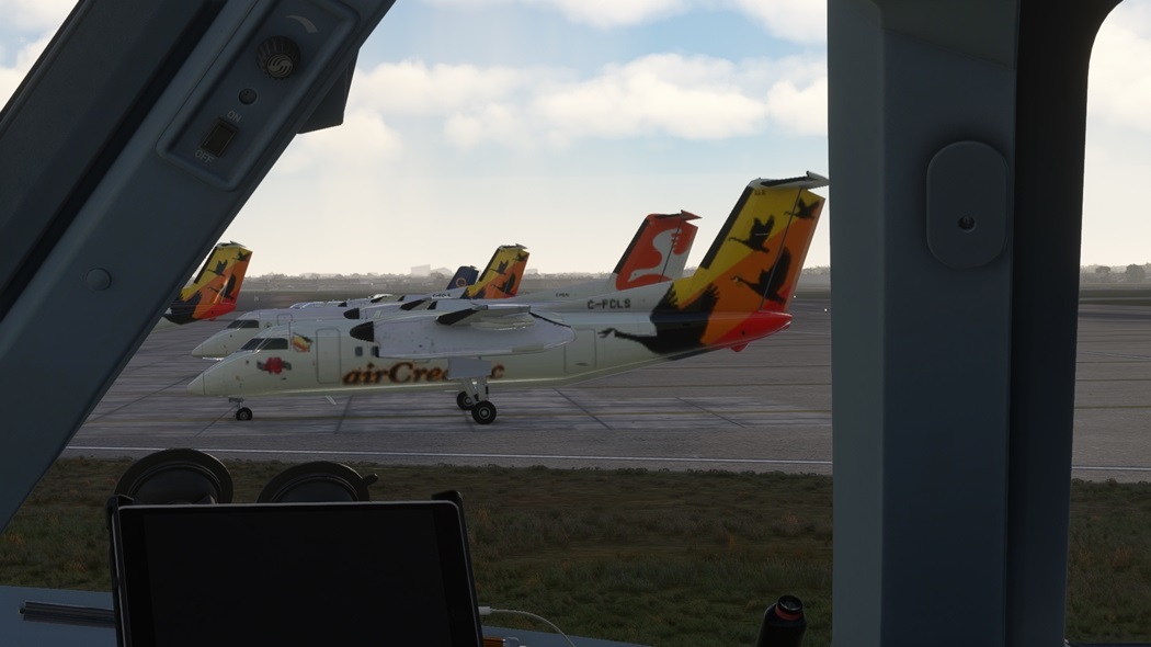 フライトログ No.509 大から小まで CYUL-CYYZ : 世界旅行計画in仮想空間