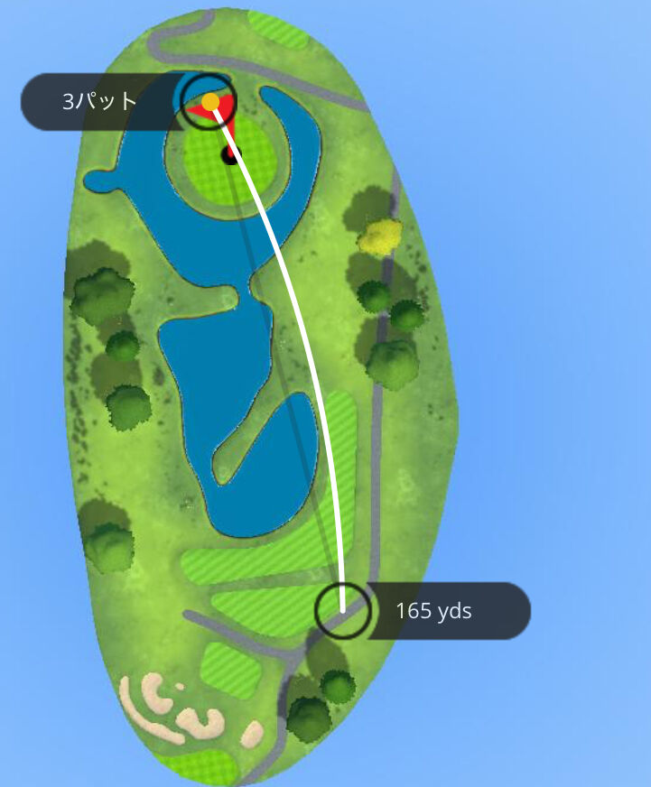 Camp Zama Golf Corse : なっくなっく