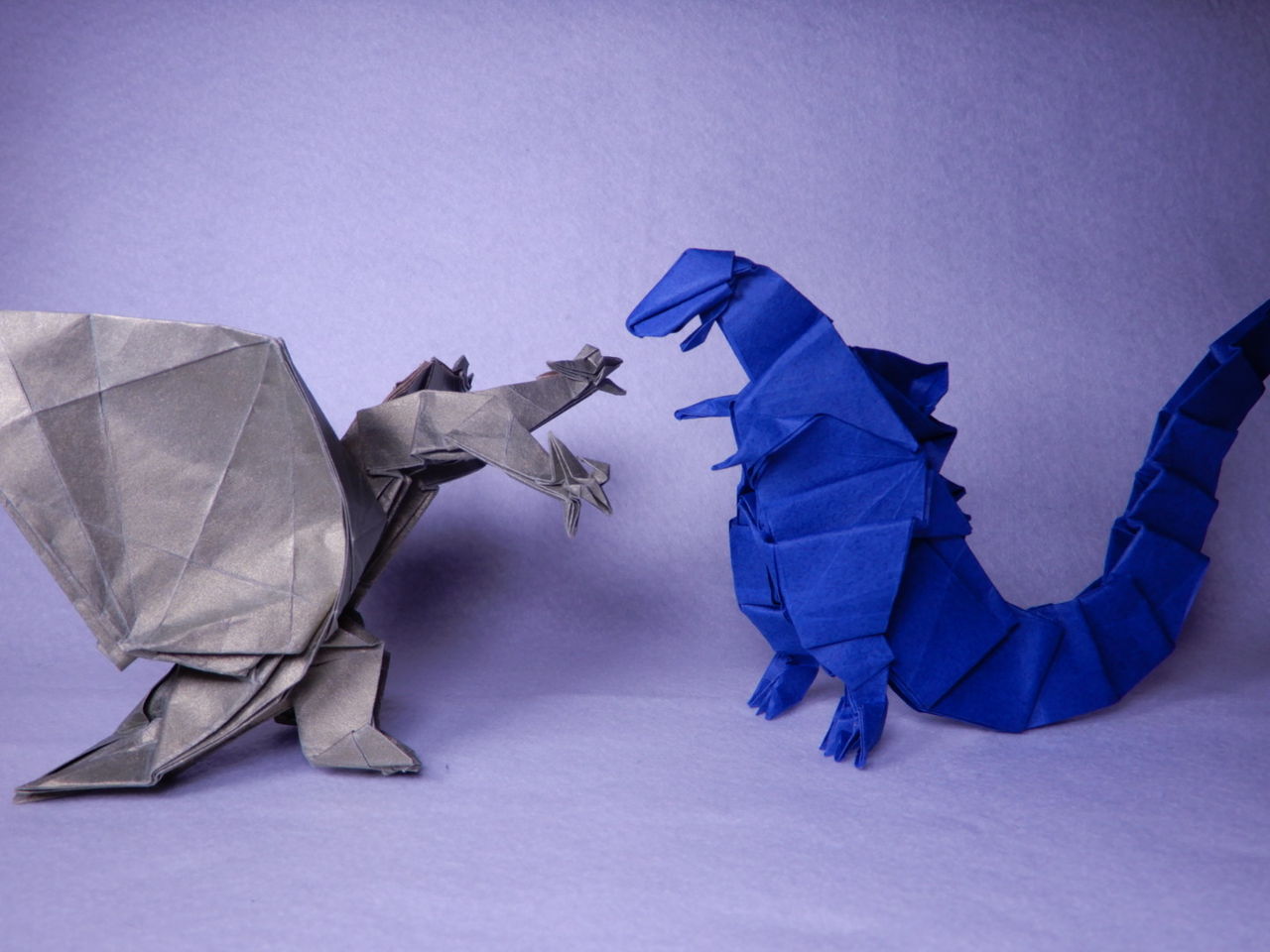 King Ghidorah vs. Godzilla : The Music of Origami