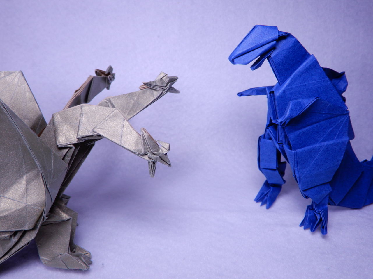 King Ghidorah vs. Godzilla : The Music of Origami