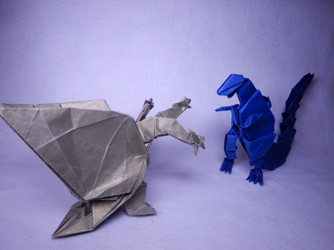 King Ghidorah vs. Godzilla : The Music of Origami