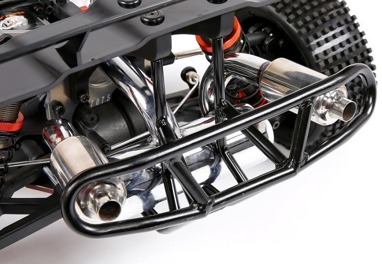 ROVAN 45cc 4WDRCカー V5 High Class Version レッド エンジン・シャーシ・受信機・サーボ・送信機etc ...