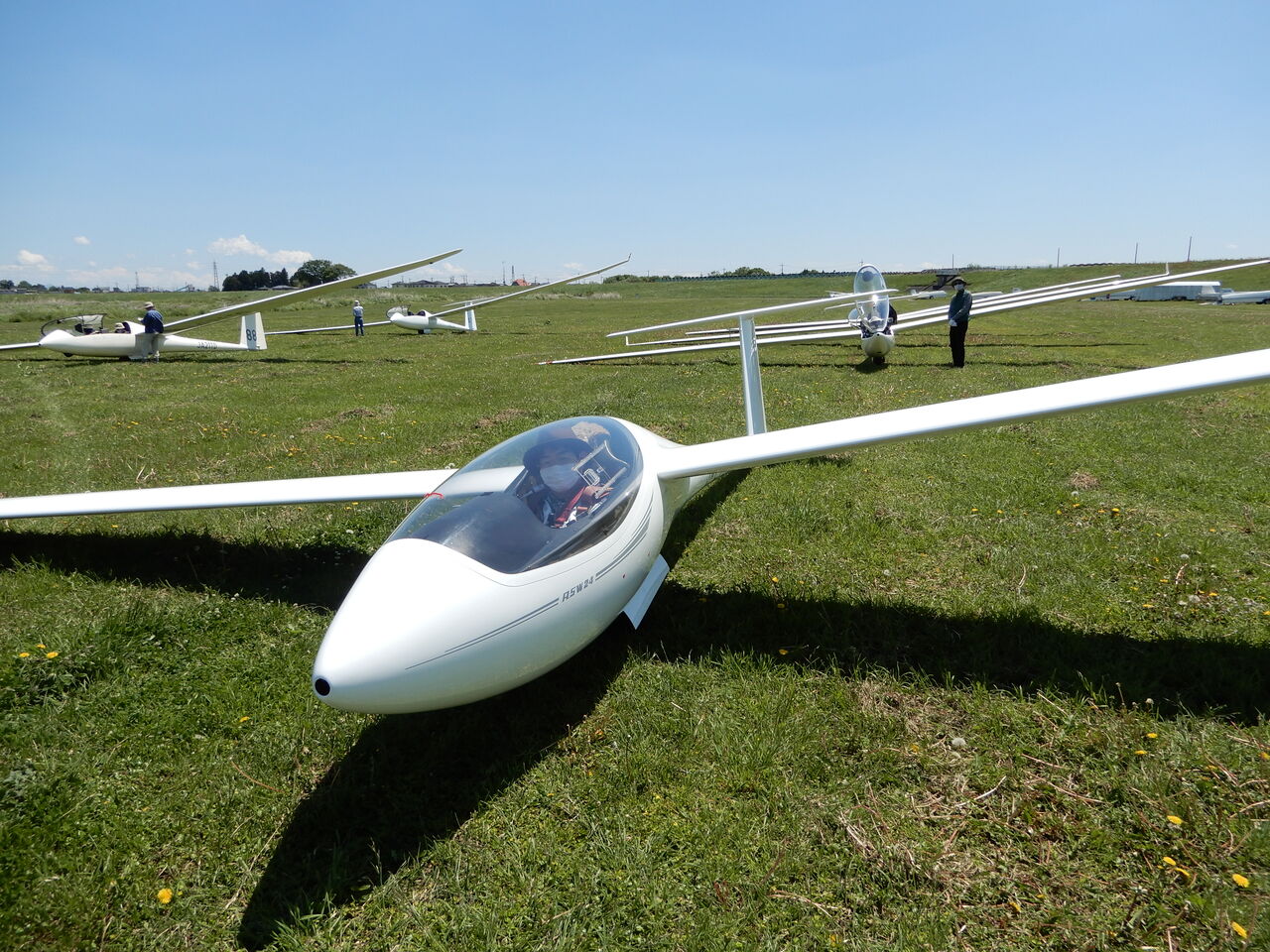 空を遊ぼう - いたくらグライダーライフ : 板倉レポート GW 5月3日(火), 4日(水), 5日(木)