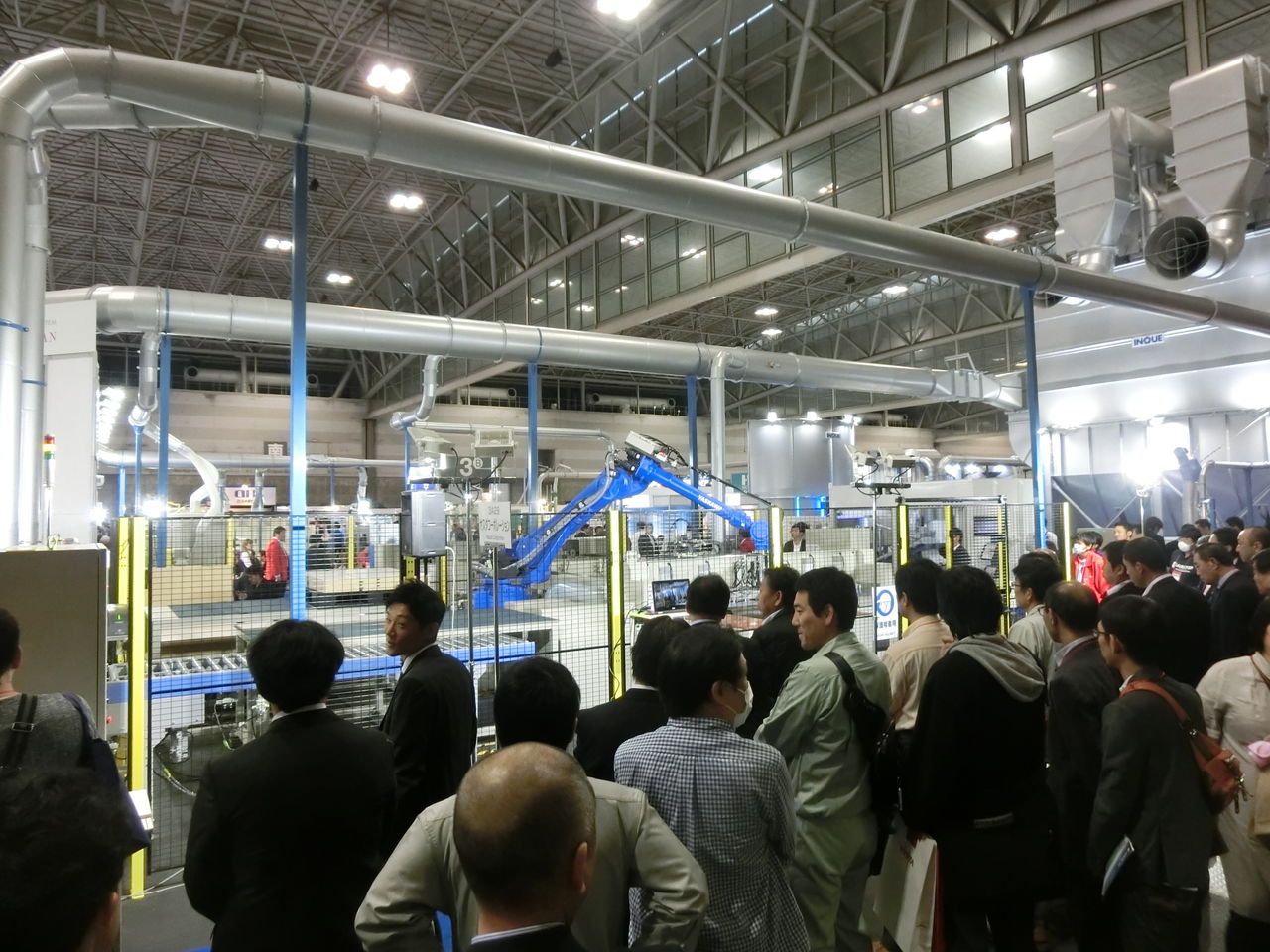 木工機械展、盛況です！ : JCP code