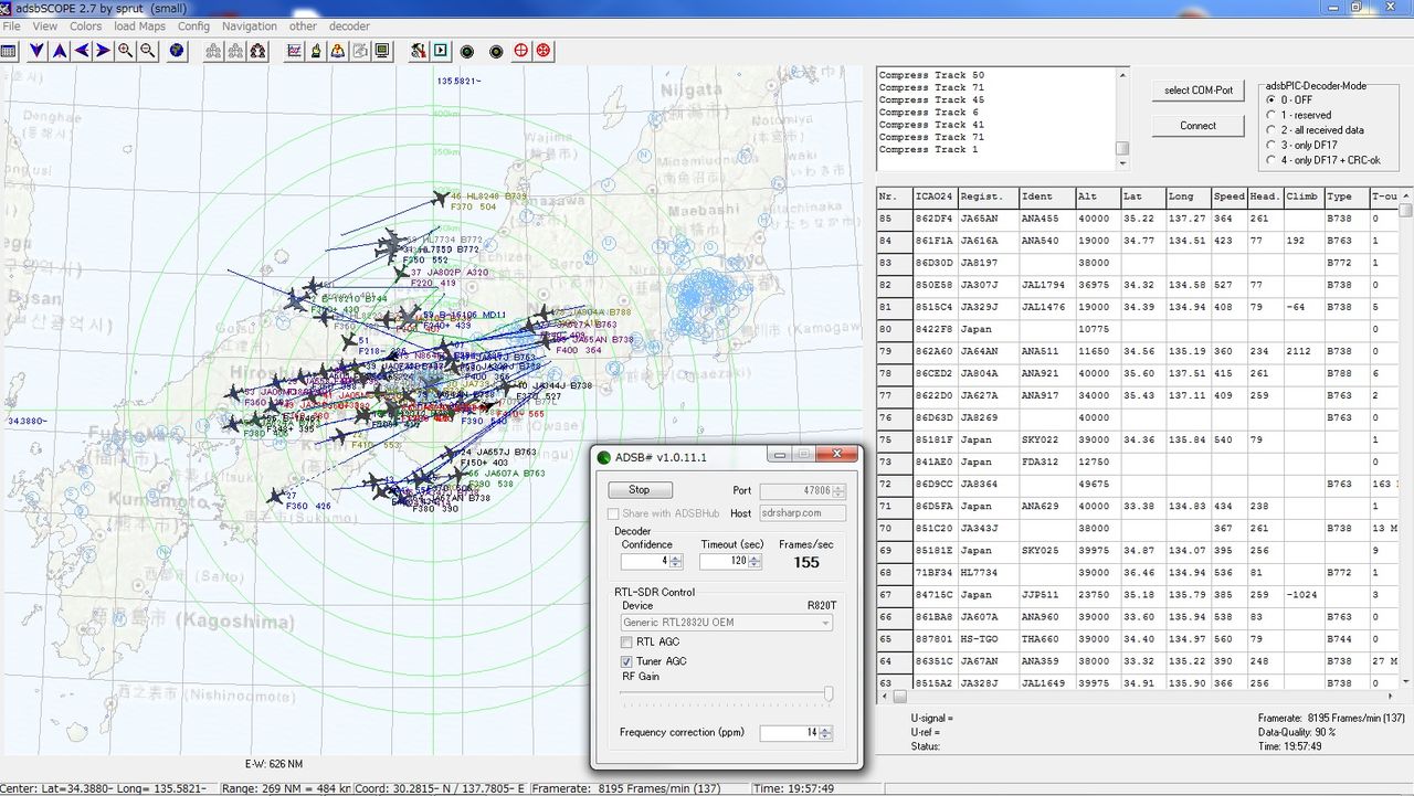 ADSBScope : pupのブログ