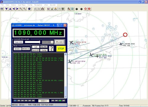 ADSBScopeを使ってみました。No.2 : pupのブログ