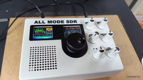 ALL MODE SDR RXの製作No6. 完成しました(2/24残作業終わり)。 : pupのブログ